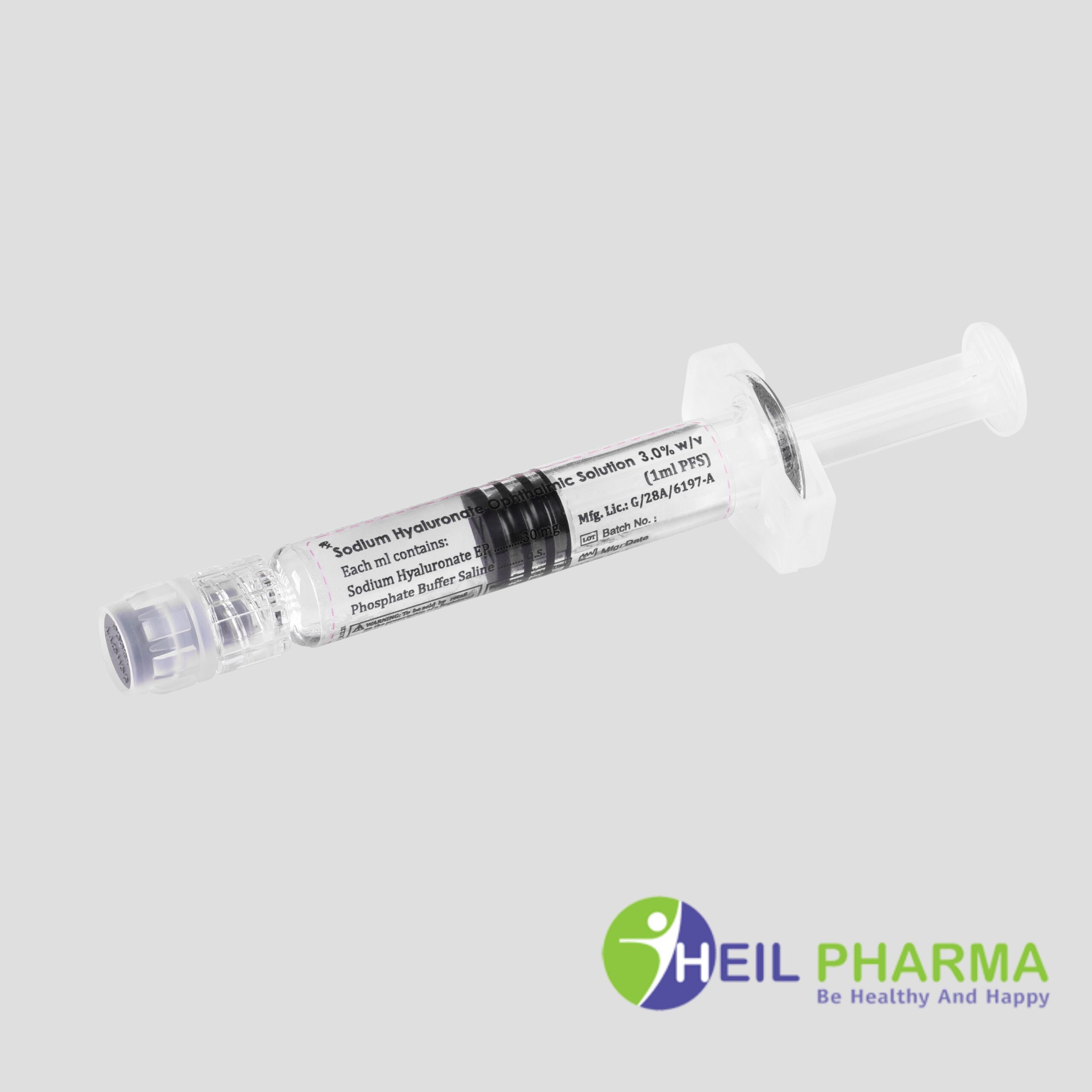 Sodium Hyaluronate Ophthalmic Solution 3% – Heil Pharma
